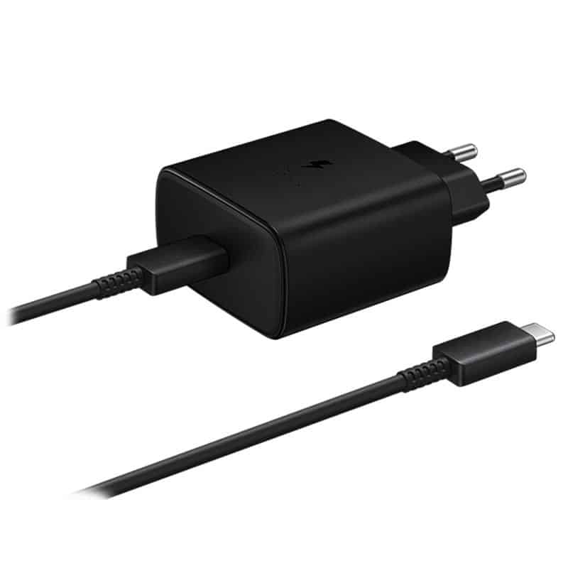 Samsung 45w Super Fast Charger With Type C To C Cable - CellMart