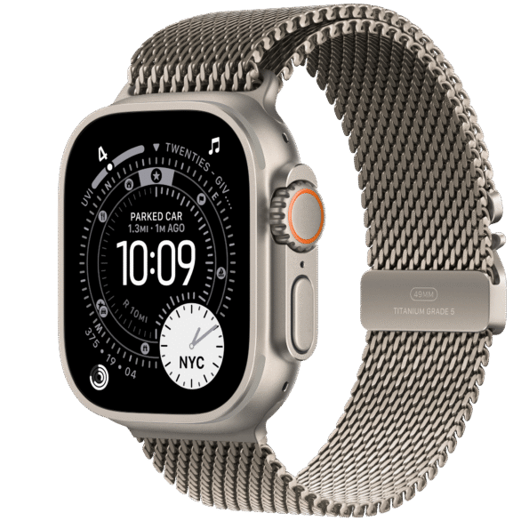 Apple Watch Ultra 3 49MM Natural Titanium Case GPS + CELLULAR With ...